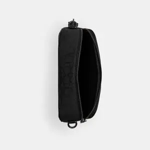 Coach Theo Camera Bag In Signature Jacquard - Black