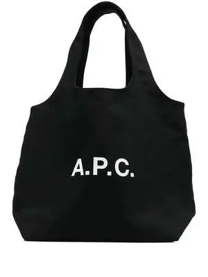 A.p.c. Ninon Tote Bag - Lzz Black