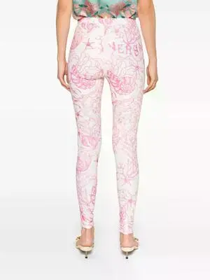 Versace Underwater Barocco-print Leggings