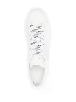 Alexander McQueen Oversize Leather Sneakers - White