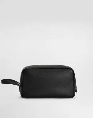 Dolce & Gabbana Sicily Calfskin Necessaire - Black