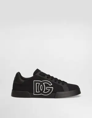 Dolce & Gabbana Portofino Light Strobel Sneakers - Black