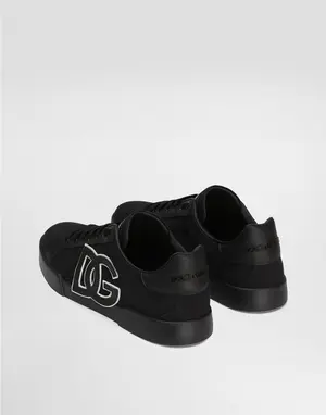 Dolce & Gabbana Portofino Light Strobel Sneakers - Black