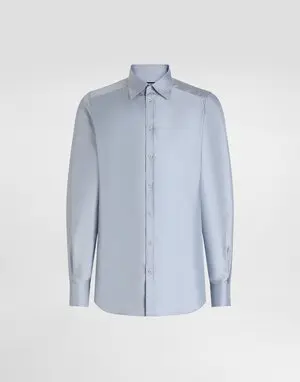 Dolce & Gabbana Martini Shirt In Silk Twill