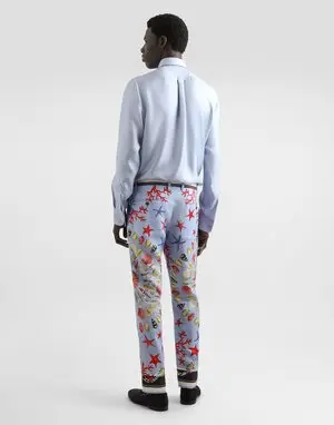 Dolce & Gabbana Martini Shirt In Silk Twill