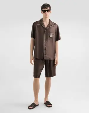 Dolce & Gabbana Hawaii Silk Twill Shirt