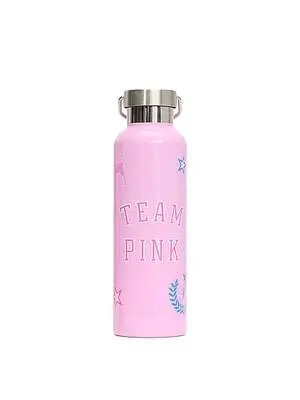 Pink Metal Water Bottle