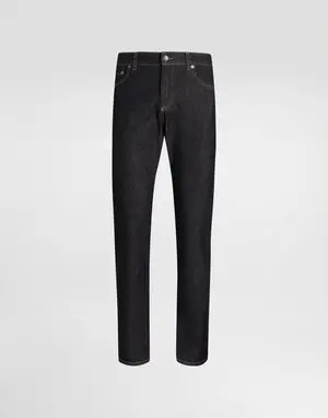 Dolce & Gabbana Slim-fit Stretch Cotton Jeans - Multicolor