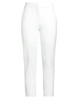 Max Mara Tapered Cropped Pants White