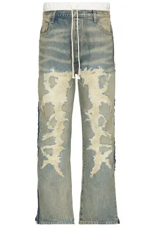 RRR123 Fathers Garden Fara-c Jeans - Light Indigo