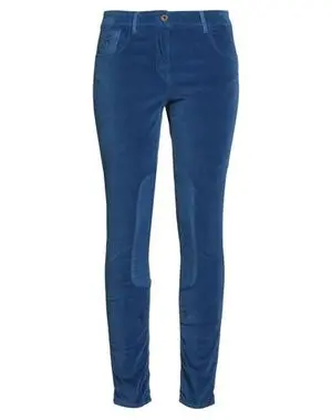 AERONAUTICA MILITARE Skinny Fit Velvet Pants - Blue