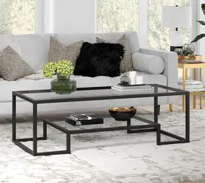 HUDSON&CANAL Athena 54' Wide Rectangular Coffee Table - One-color