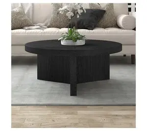 HUDSON&CANAL Holm 36' Wide Round Coffee Table - One-color