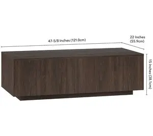 HUDSON&CANAL Paxton 48' Wide Rectangular Coffee Table