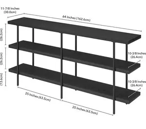 HUDSON&CANAL Harper 64' Wide Rectangular Consol E Table