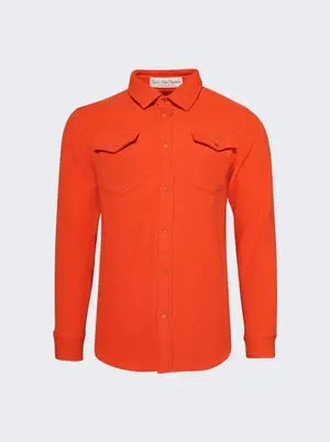 GOD'S TRUE CASHMERE Cashmere Shirt Fire - Red