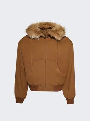 Men's Brown Fur Jackets