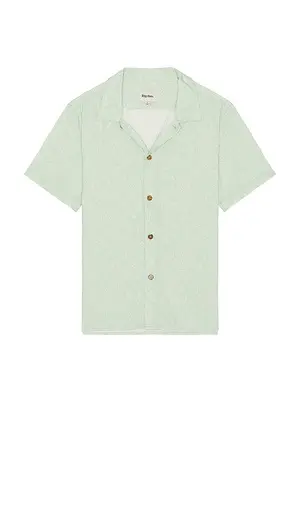 RHYTHM Ornate Shirt In Mint