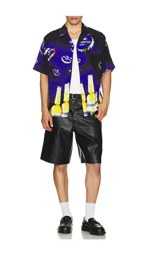 PLEASURES Cerveza Camp Shirt