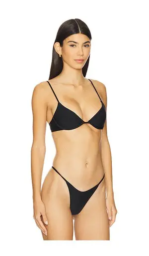 LOVEWAVE Frasier Demi Cup Top - Black