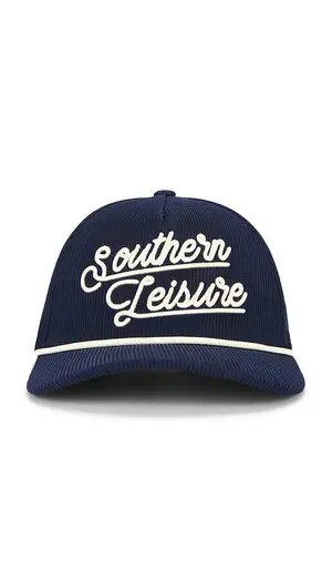 RUSTLER HAT CO. Southern Leisure Cap - Navy & White Combo