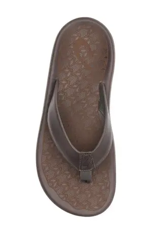 Olukai Ilikai Flip-flop - Charcoal / Charcoal