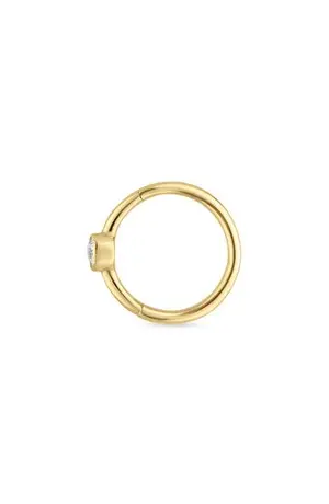 MARIA TASH Scalloped Diamond Clicker Earring - 18k Yellow Gold/diamond