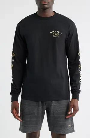 Dark Seas Long Sleeve T-shirts For Men