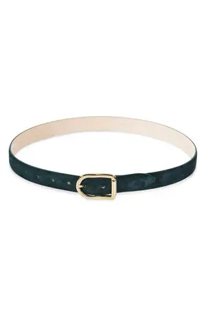 DEHANCHE Mija Suede Belt Emerald