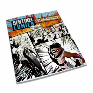 GREATER THAN GAMES Sentinel Comics The Rpg Coloring Book
