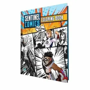 GREATER THAN GAMES Sentinel Comics The Rpg Coloring Book