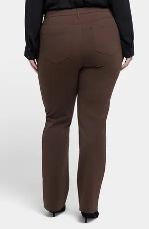 NYDJ Straight Leg Pants - Coffee Bean