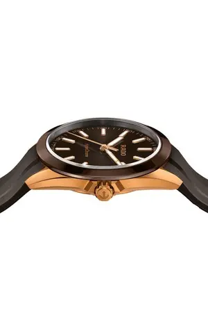 RADO Hyperchrome Rubber Strap Watch - Brown