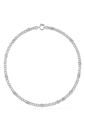SPINELLI KILCOLLIN Serpens Sterling Chain Link Necklace - Silver