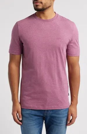 BOSS Thompson Solid T-shirt Light Purple