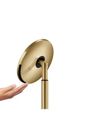 SIMPLEHUMAN 8-inch Sensor Rechargeable Tabletop Mirror - Brass
