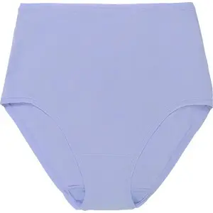 Natori Bliss Bare Cotton High Waist Briefs Glacier Blue