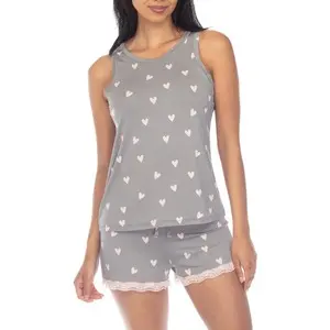 Honeydew Intimates Intimates All American Shortie Pajamas - Shadow Hearts