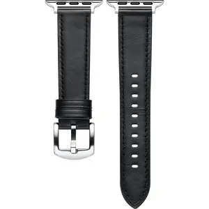 POSH TECH Leather Apple Watch® Band - Black