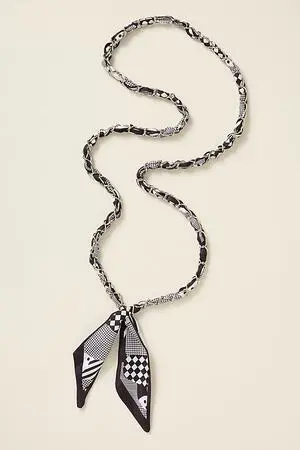 MIAMI CHAINS & CO. Silk Crossbody Phone Chain - Checkerboard