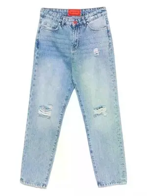 VISION OF SUPER Distressed-effect Jeans