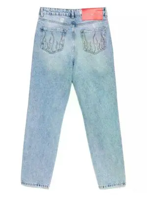 VISION OF SUPER Distressed-effect Jeans