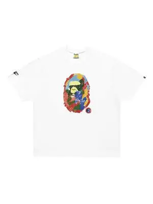 A BATHING APE® Ape Head T-shirt - White