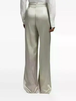 Ralph Lauren Satin Wide Leg Trousers