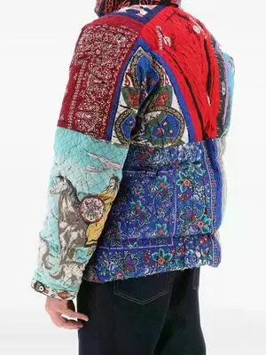 CHILDREN OF THE DISCORDANCE Bandana-print Jacket - Black