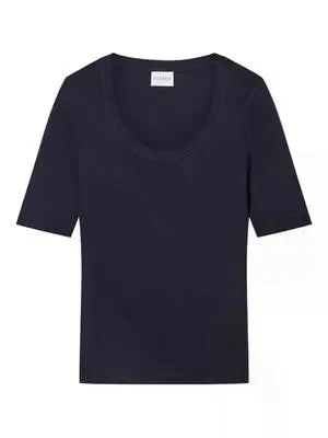 Closed Scoop Neck Tops