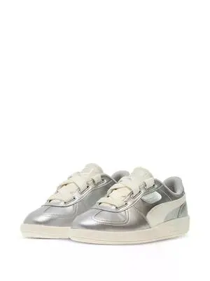 PUMA Palermo Metallic-leather Sneakers