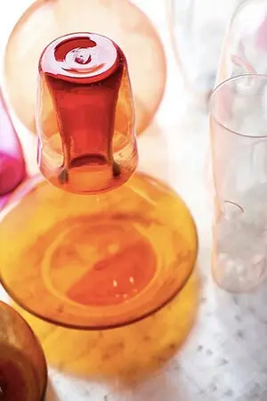 ESQUE STUDIO Handblown Pitcher And Cup Set