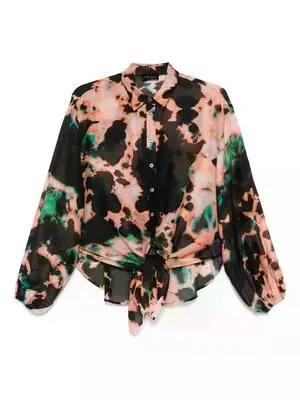 ROBERTO COLLINA Abstract-print Shirt