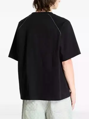 PLEASURES Crumble Heavyweight T-shirt - Black